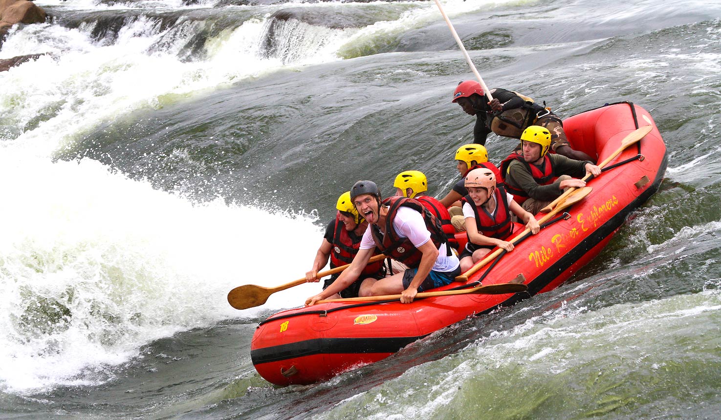 Jinja: Source of the Nile, White water rafting